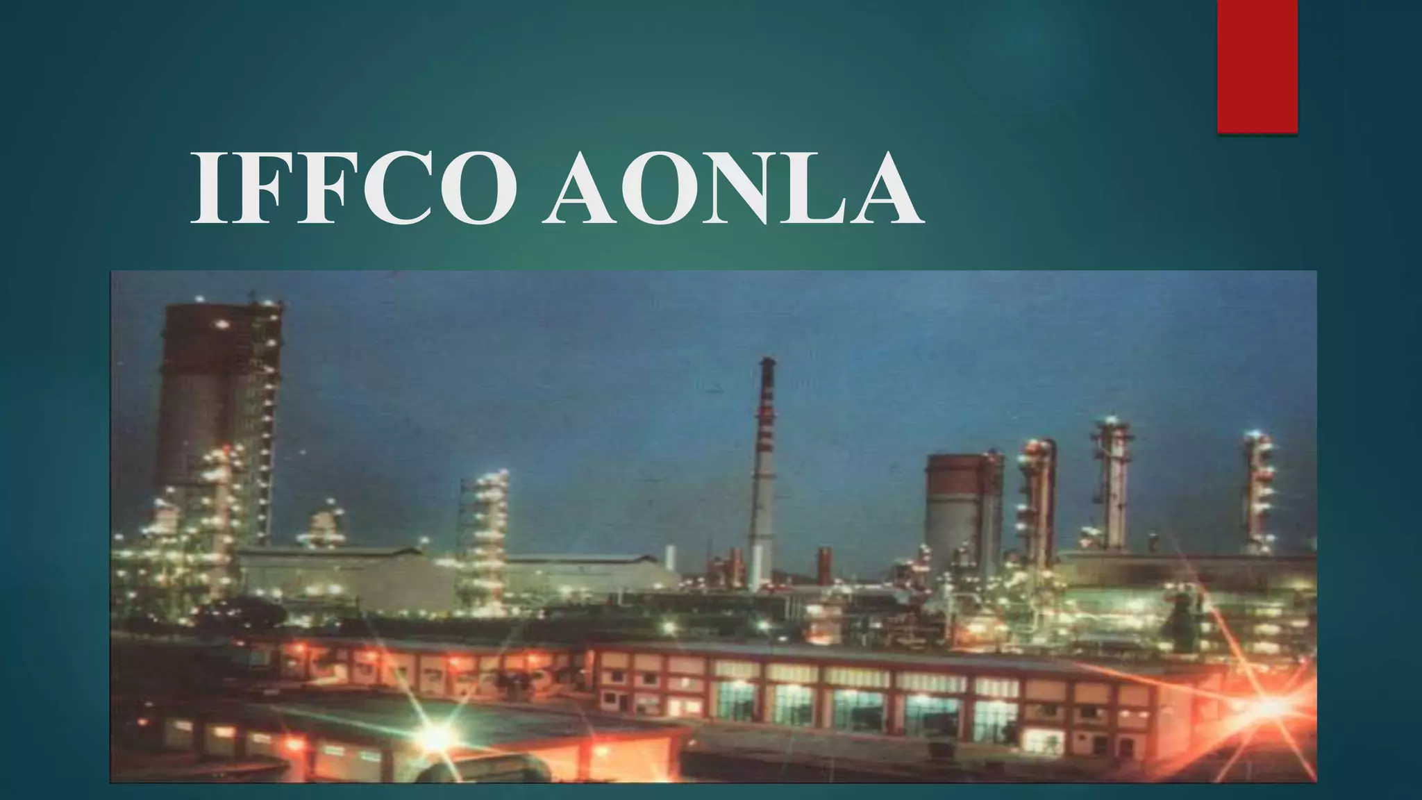 Ppt on iffco aonla | PPTX
