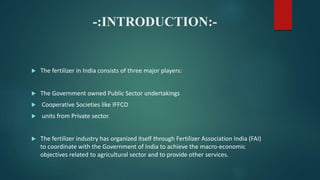 Ppt on iffco aonla | PPTX