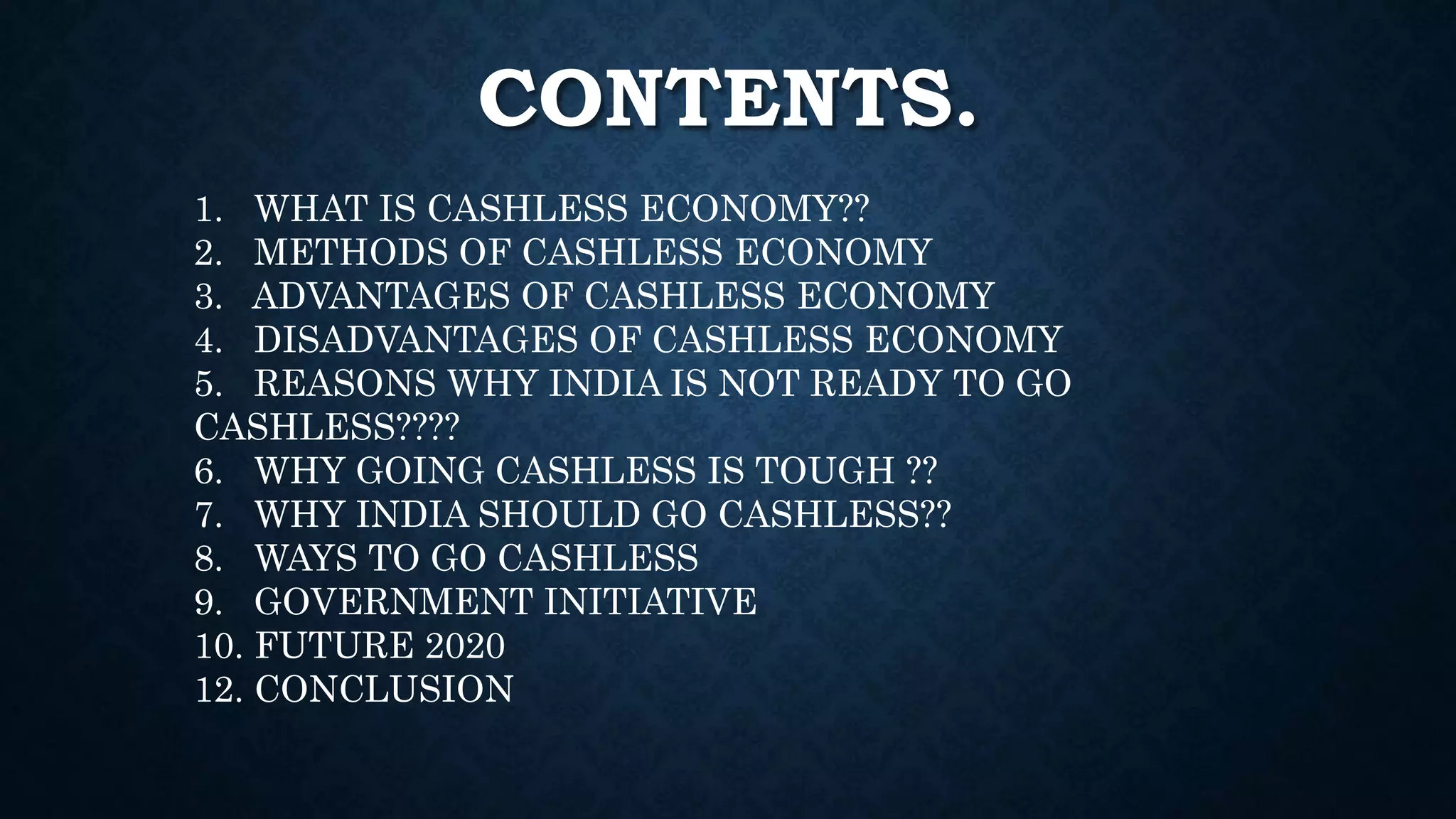 cashless economy | PPTX | Credit Cards | Personal Debt