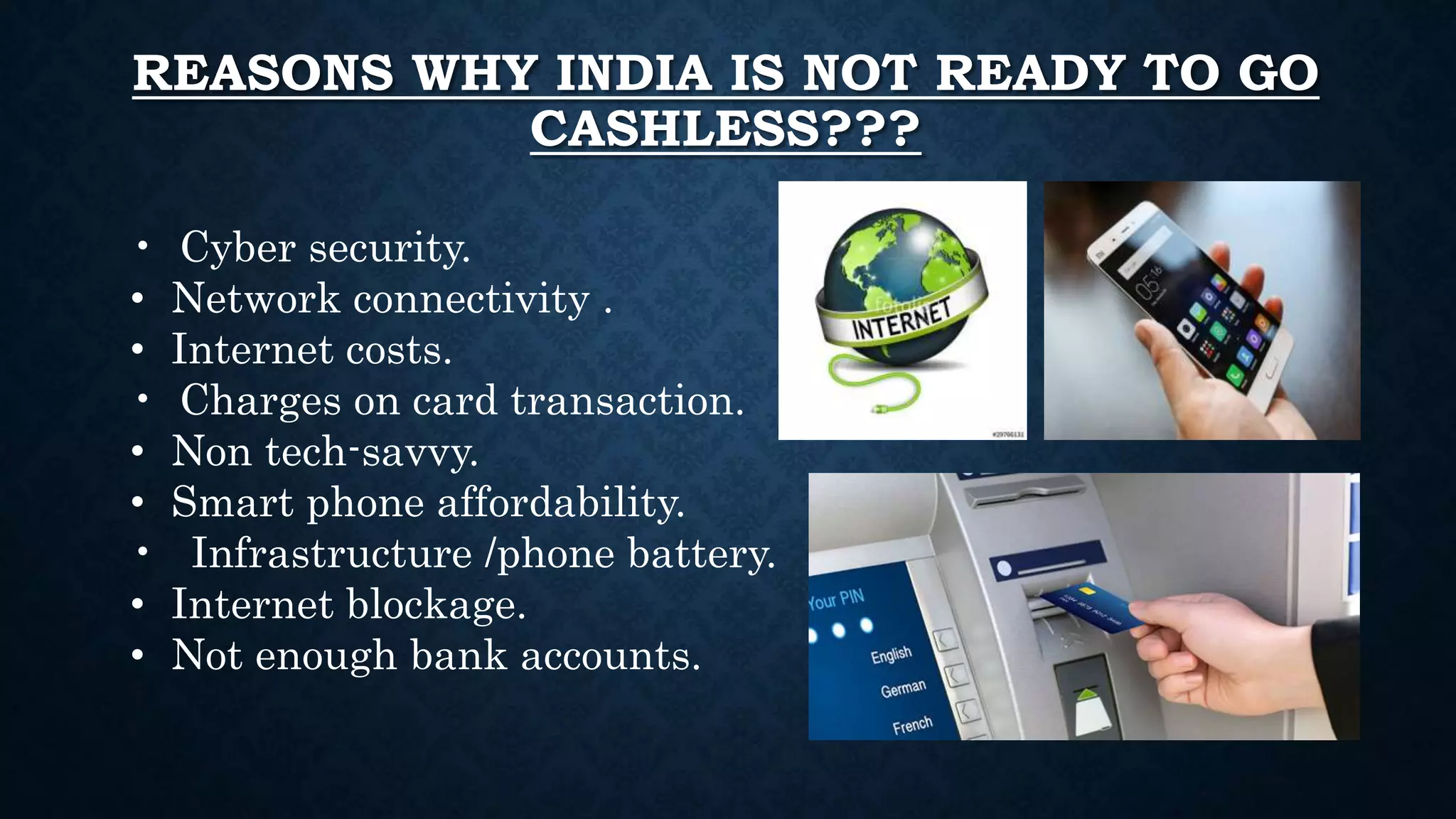 cashless economy | PPT