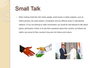 Indian business etiquette | PPT