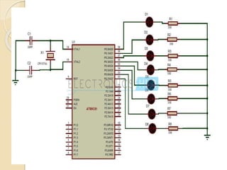 Ppt on interfacing led and 7 segment with 8951 | PPTX
