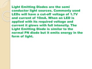 Ppt on interfacing led and 7 segment with 8951 | PPTX