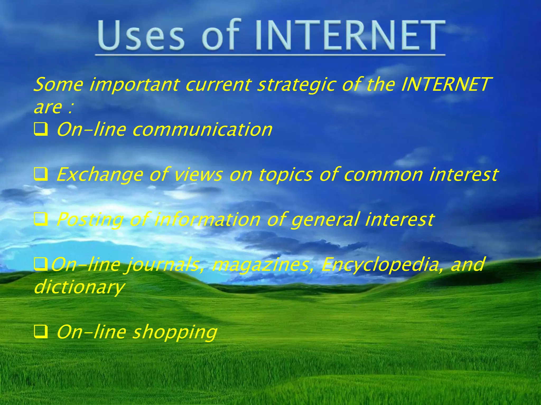 ICT Presentation - Std 10th C | PPTX