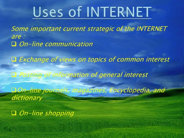 ICT Presentation - Std 10th C | PPTX