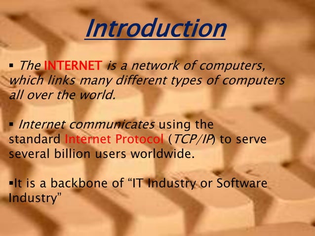 ICT Presentation - Std 10th C | PPTX