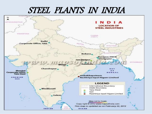 role of ECE in steel plant