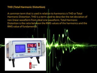 Ppt on introduction to power quality | PPTX
