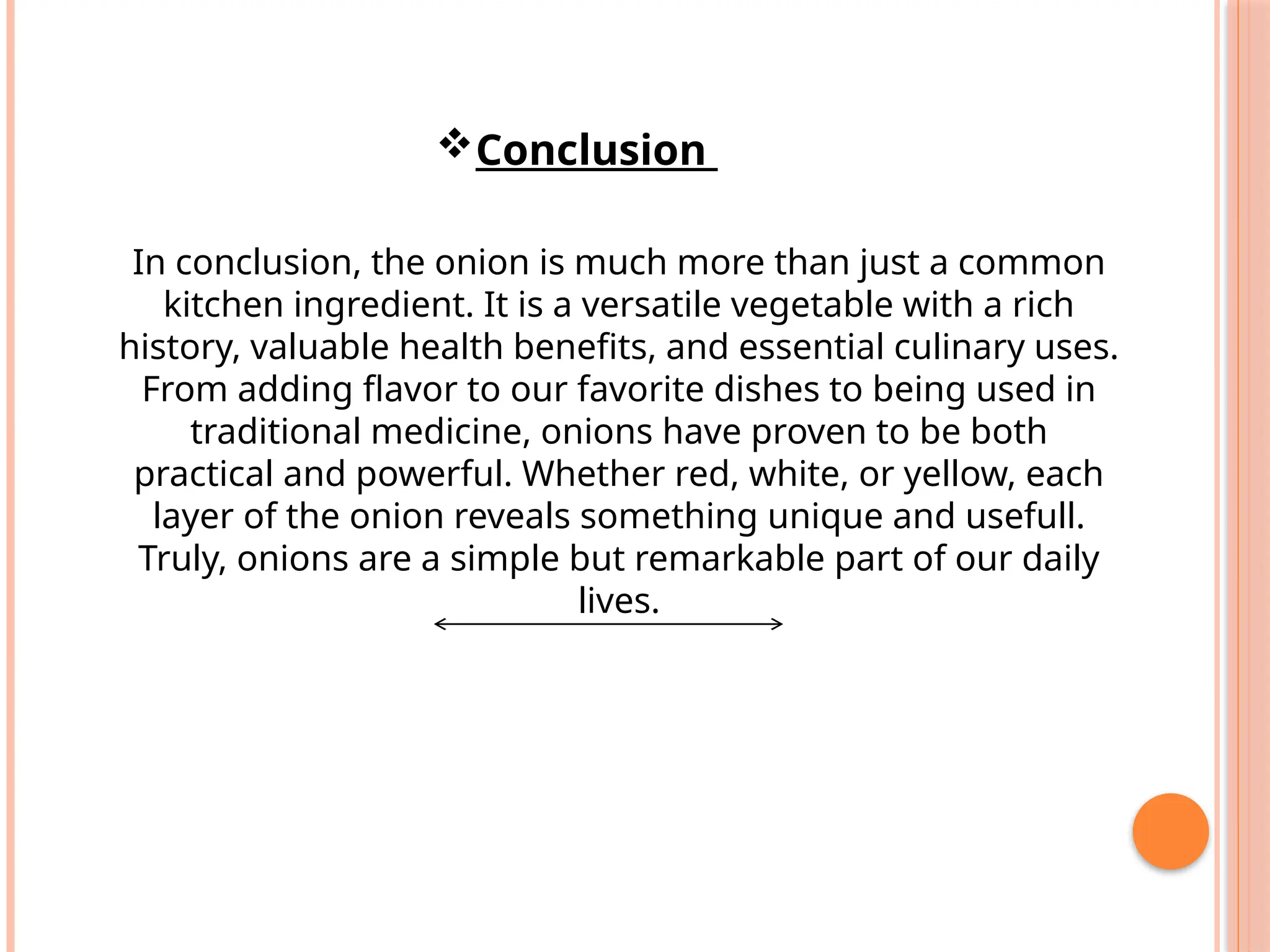ppt onion for student to present on stage | PPTX