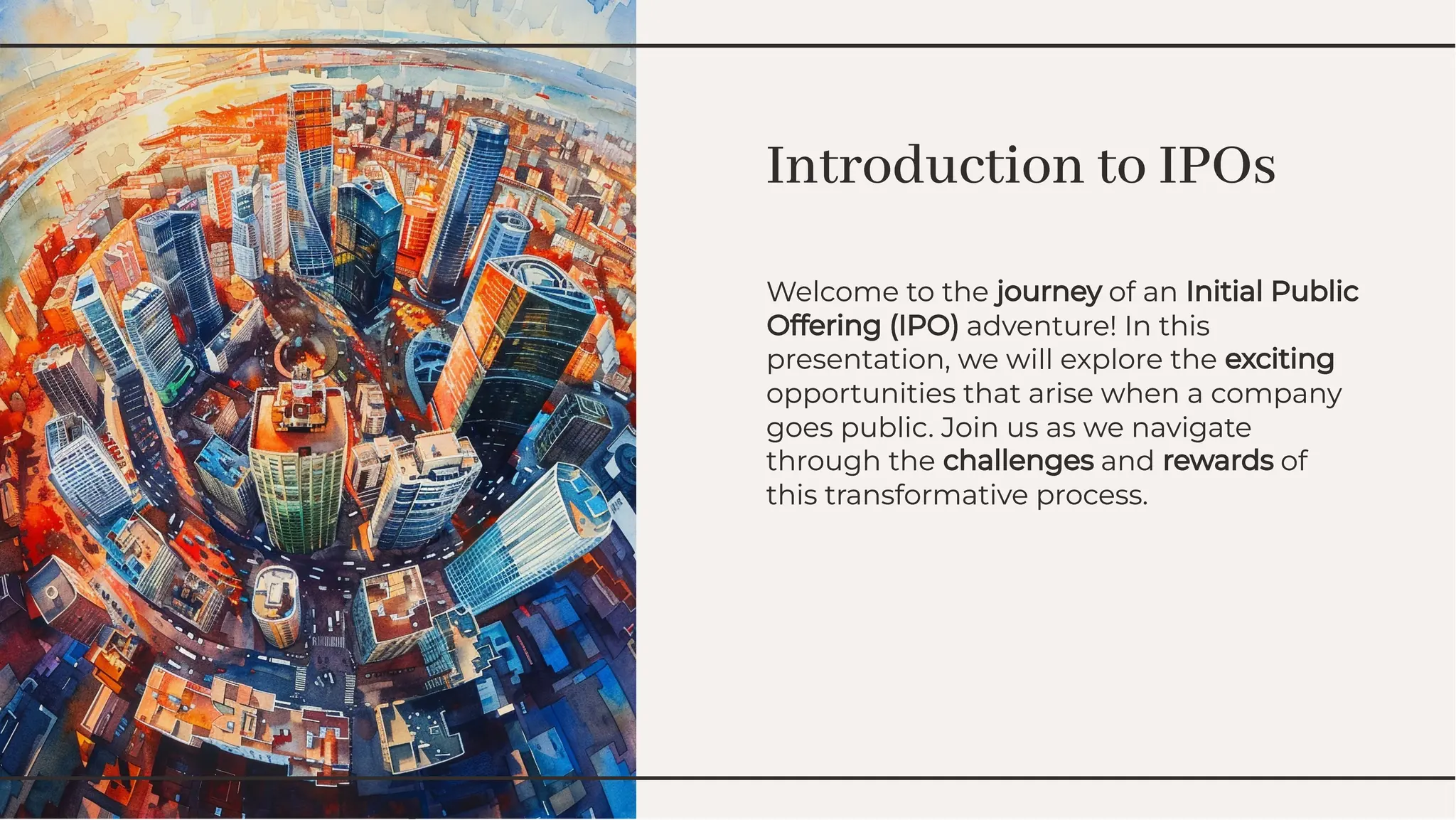 Initial Public Offering in Business .... | PPT