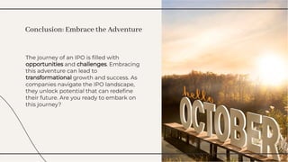 Initial Public Offering in Business .... | PPT