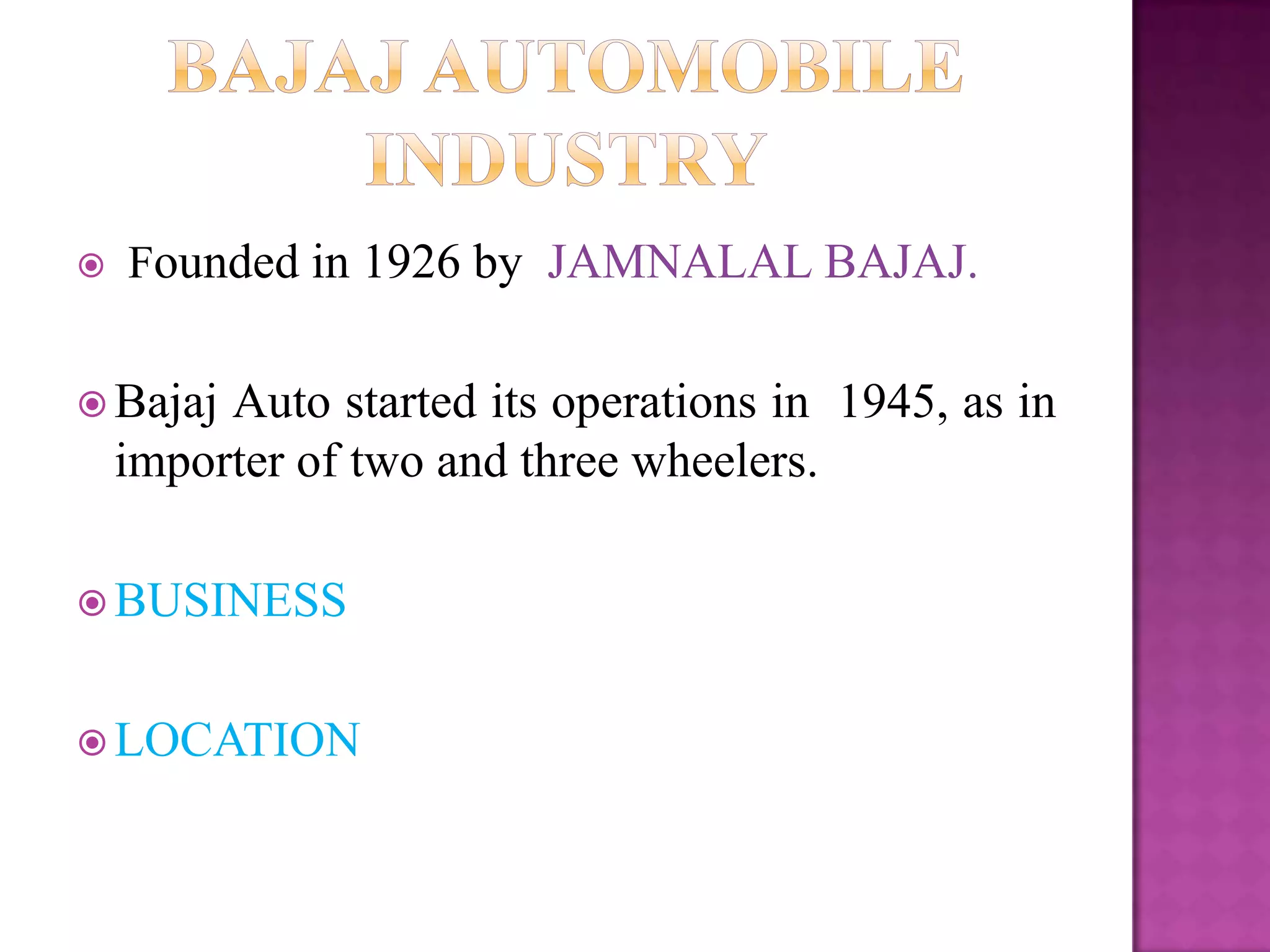 Ppt on automobile industry | PPTX