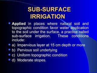 Ppt on irrigation | PPT
