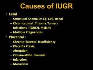 PPT on IUGR .pptx