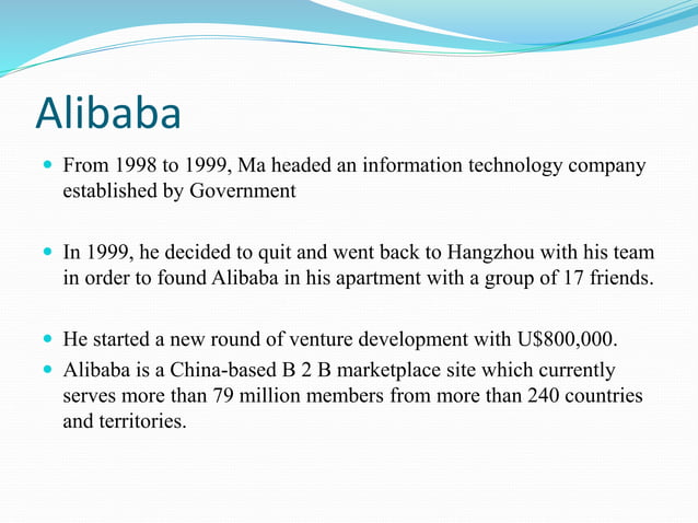 Ppt on jack ma | PPTX