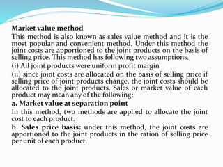Ppt on joint and by product by Hilal Mir ktb. | PPTX