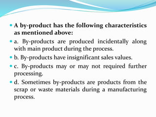Ppt on joint and by product by Hilal Mir ktb. | PPTX