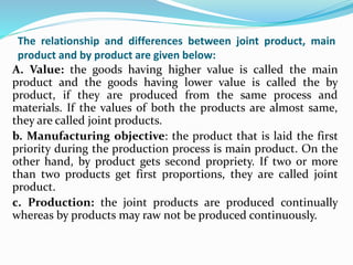 Ppt on joint and by product by Hilal Mir ktb. | PPTX