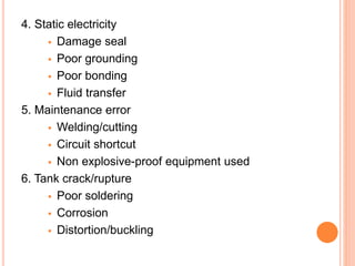 Hazard Assessment Methodology of Liquid Hydrocarbon Tank | Risk ...