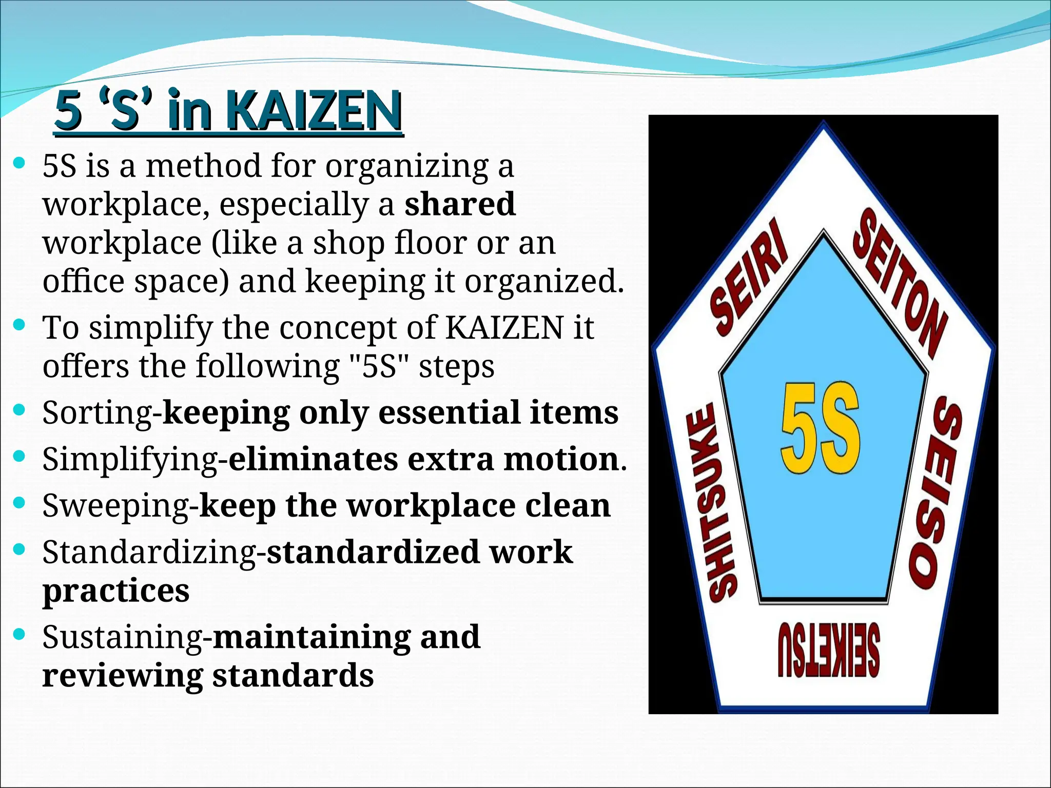 Kaizen presentation 1111dffxfgvnmcfi24464 | PPT