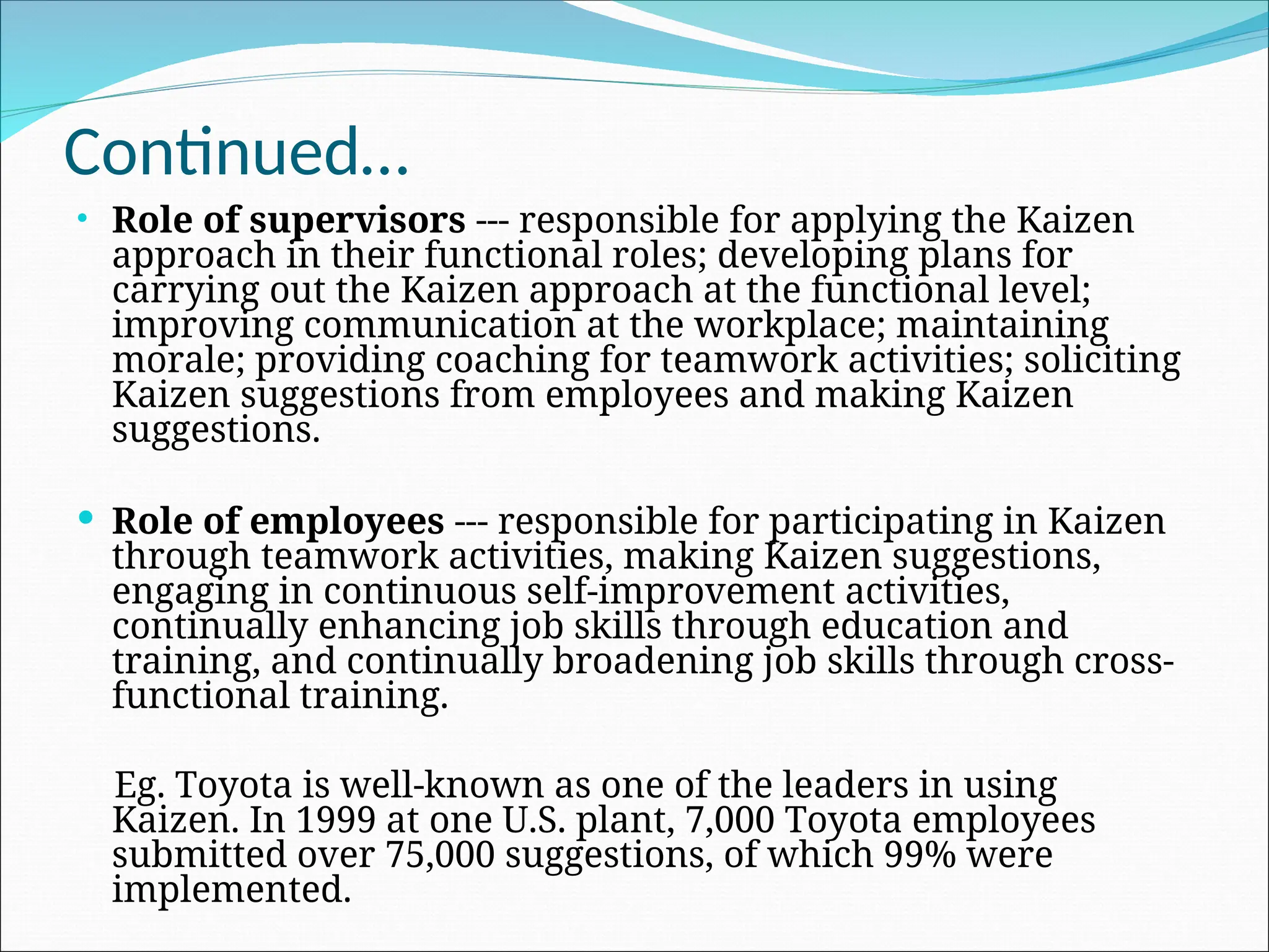 Kaizen presentation 1111dffxfgvnmcfi24464 | PPT