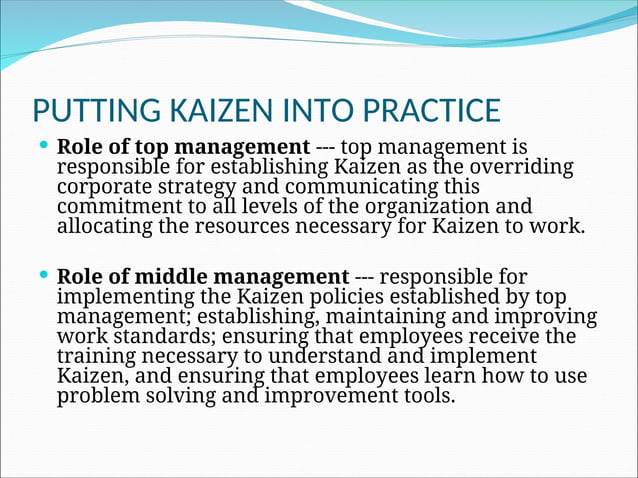 Kaizen presentation 1111dffxfgvnmcfi24464 | PPT