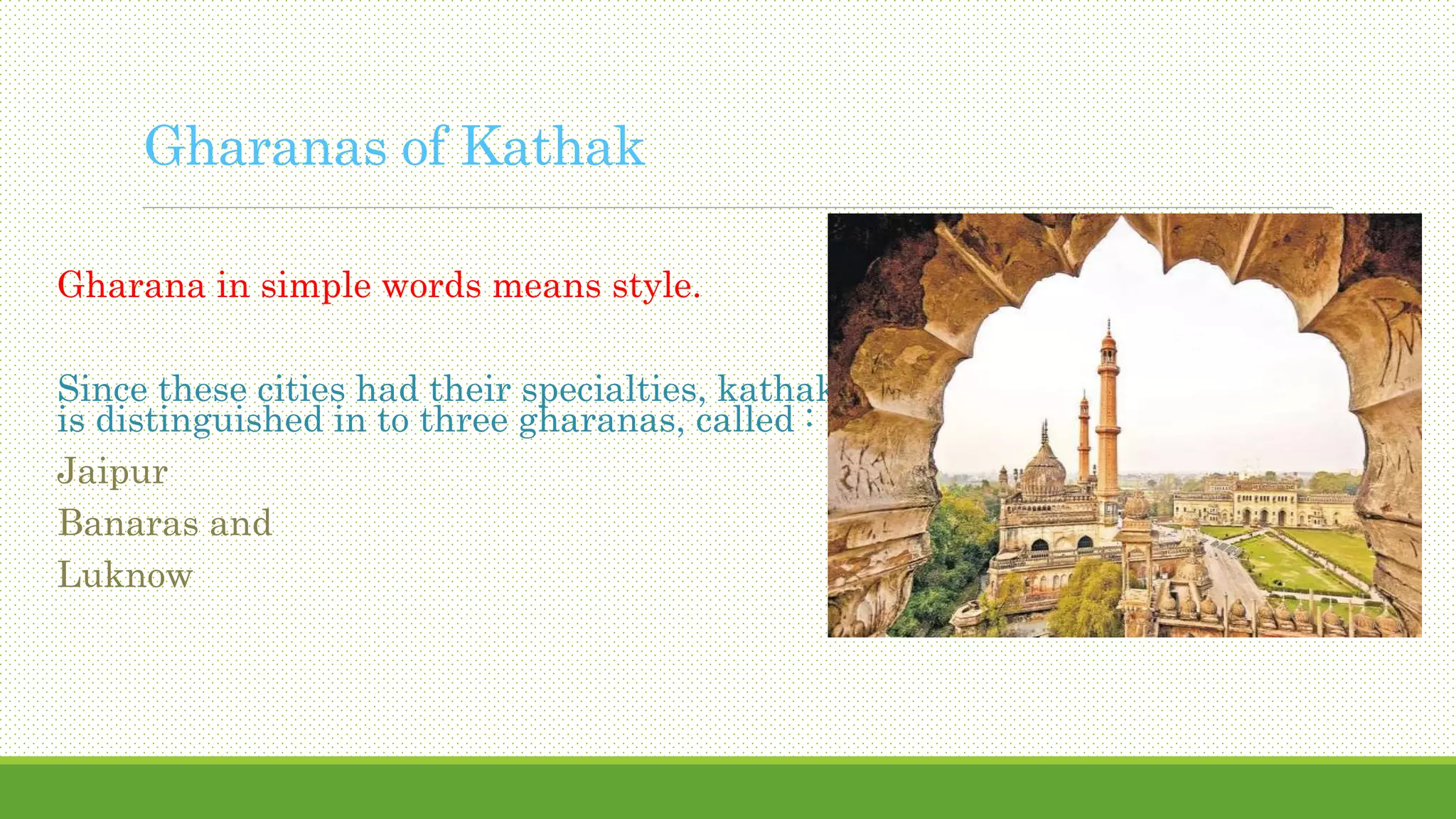 Ppt on kathak | PPTX