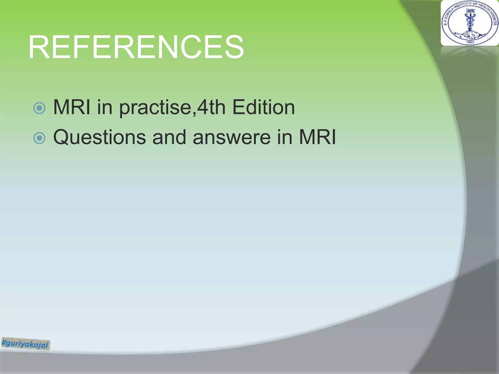 K Space in MRI | PPTX