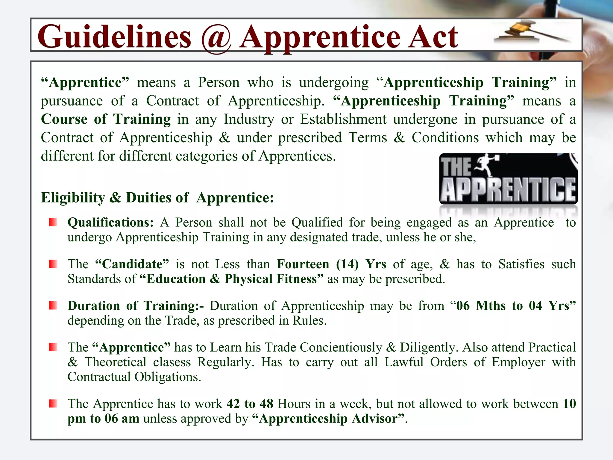 PPT on "Labour Laws in India" | PPSX