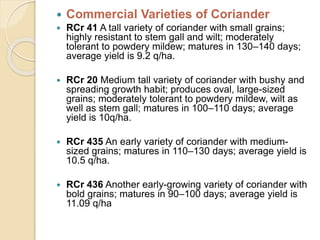 Production technology of leafy vegetable | PPTX