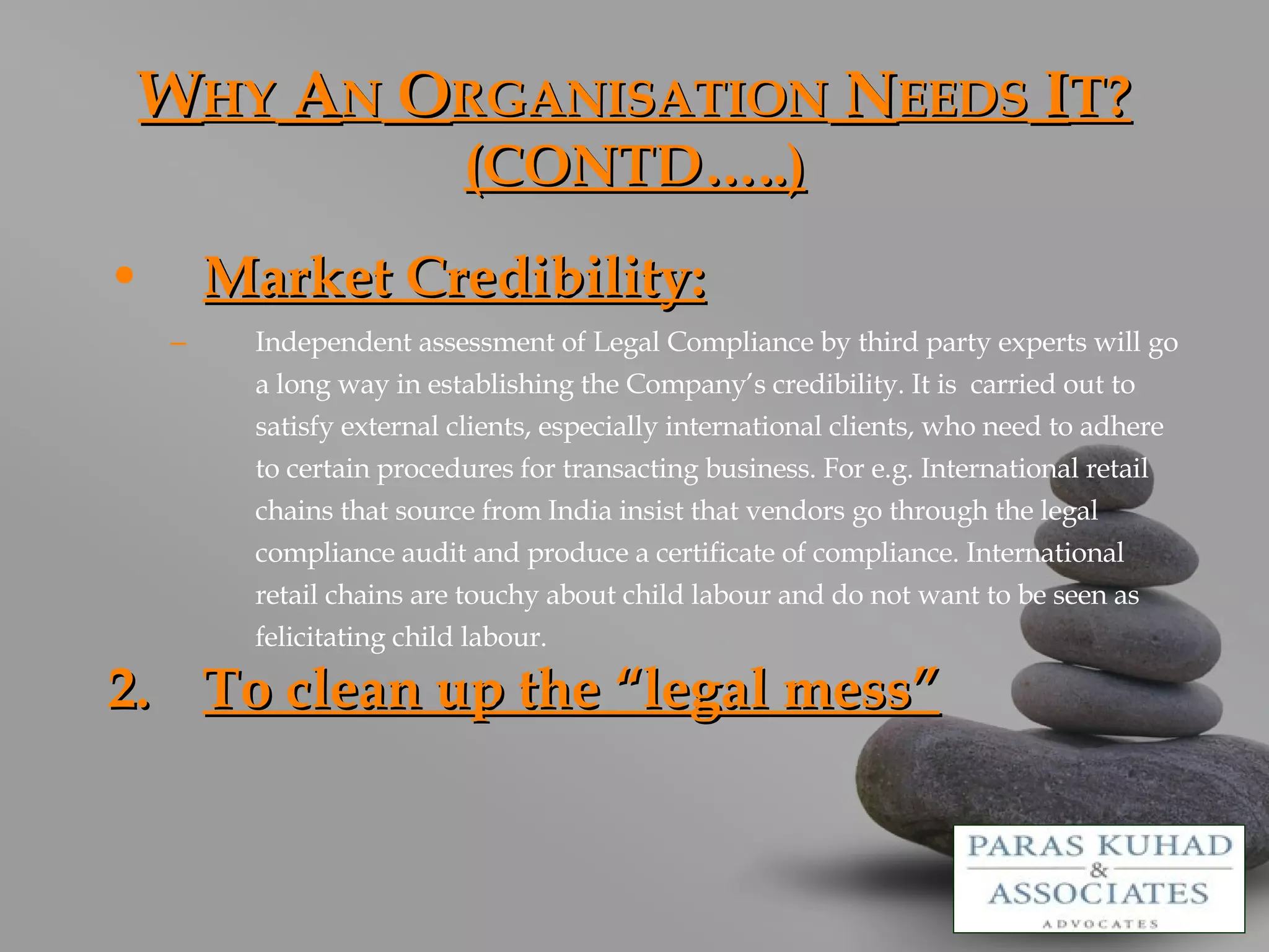 Ppt On Legal Compliances | PPT