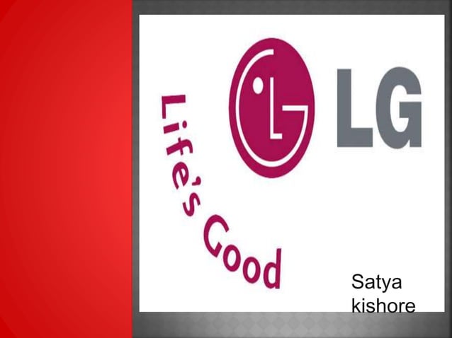 Presentation on LG | PPTX