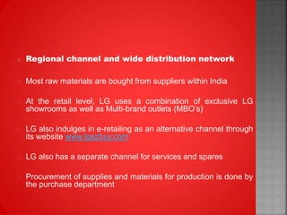 Presentation on LG | PPTX