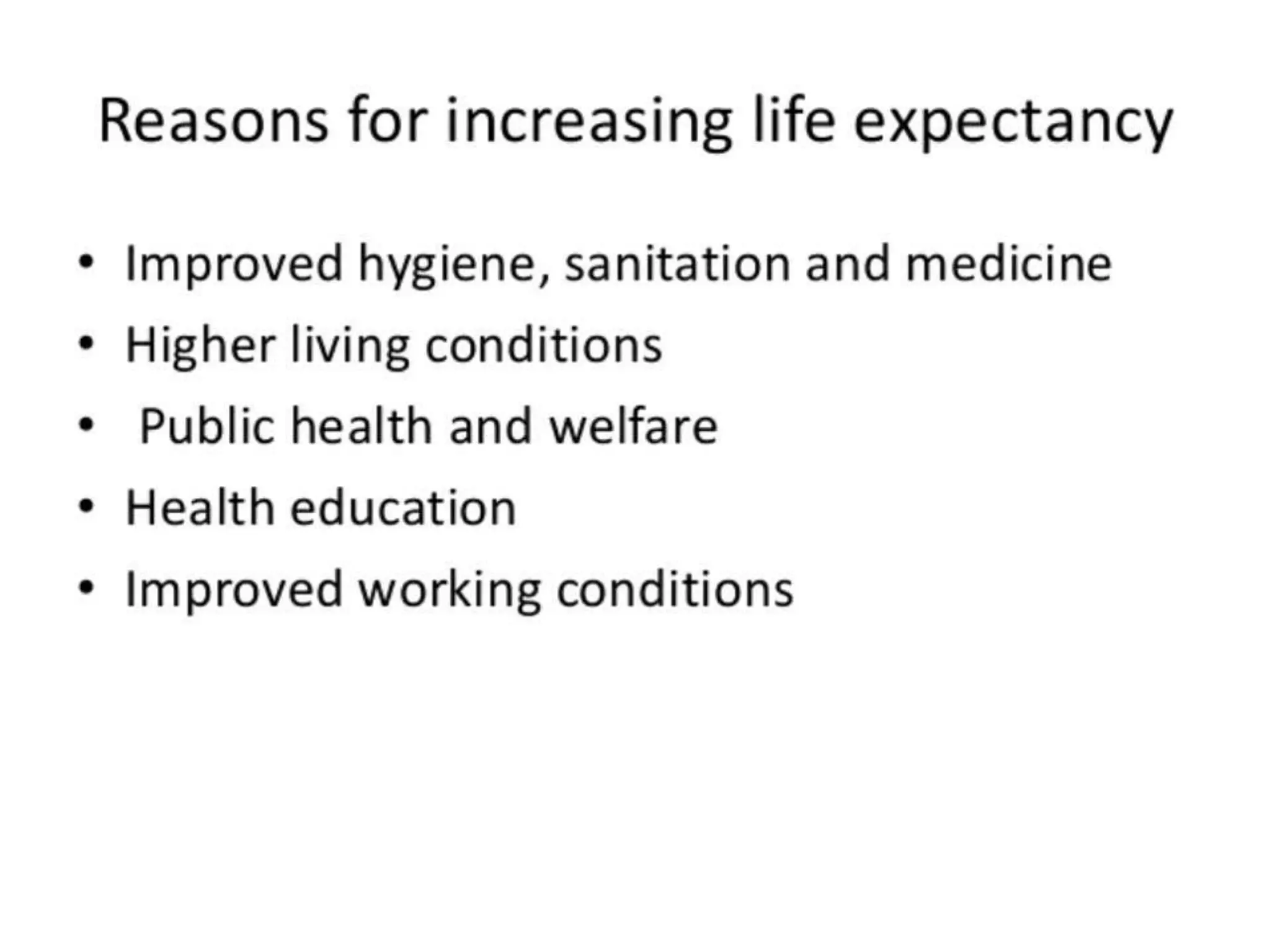 Ppt on life expectancy and infant mortality | PPTX