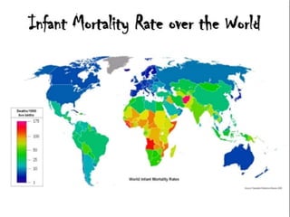 Ppt on life expectancy and infant mortality | PPTX