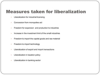 LIBRALISATION PRIVATISATION AND GLOBALISATION | PPTX