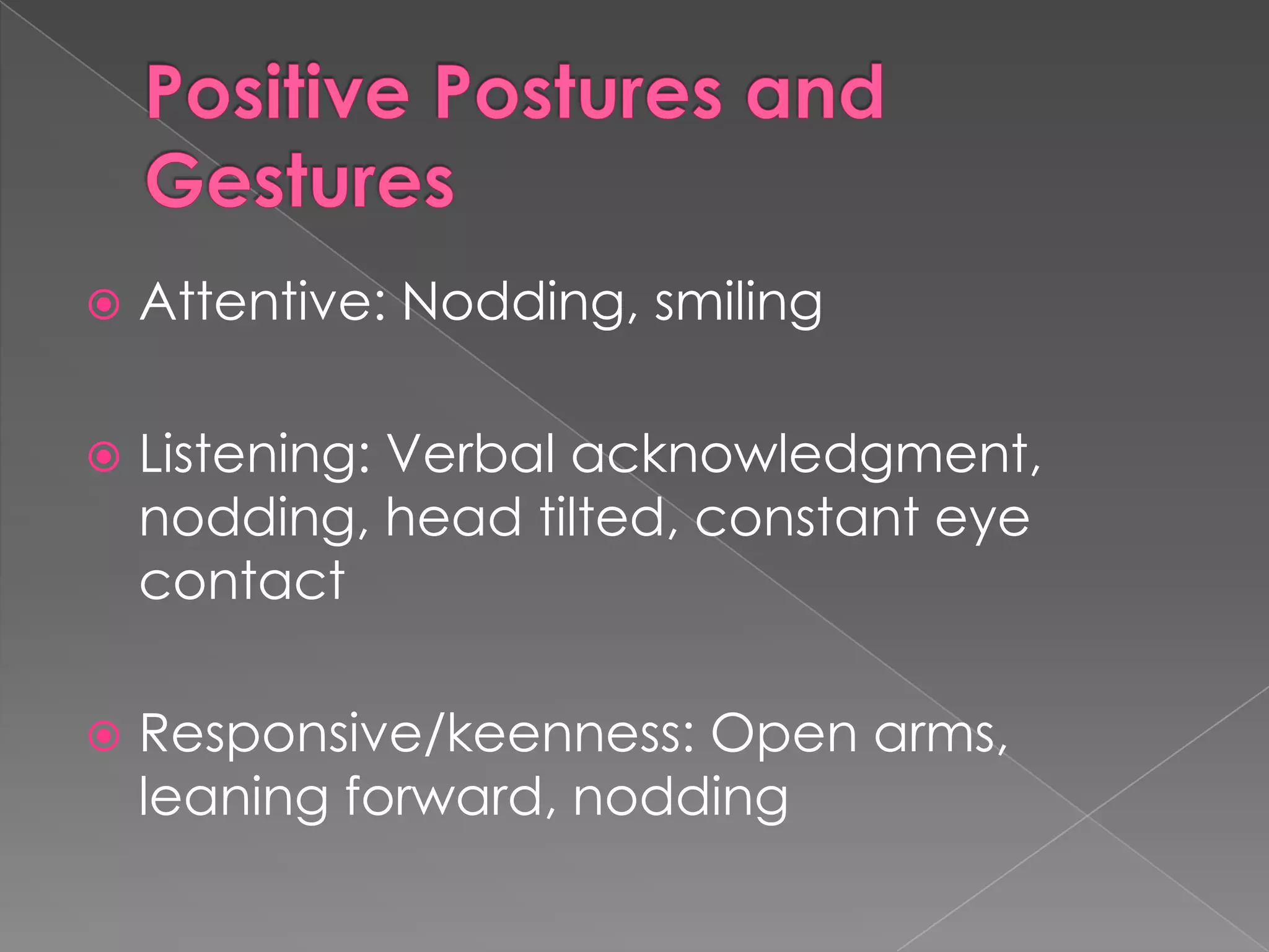 Essentials of Body Language | PPTX