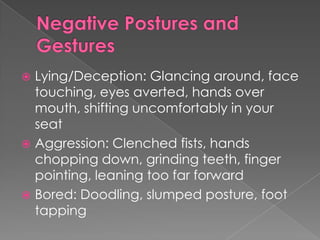 Essentials of Body Language | PPTX