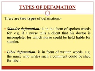 malpractice and negligence | PPTX