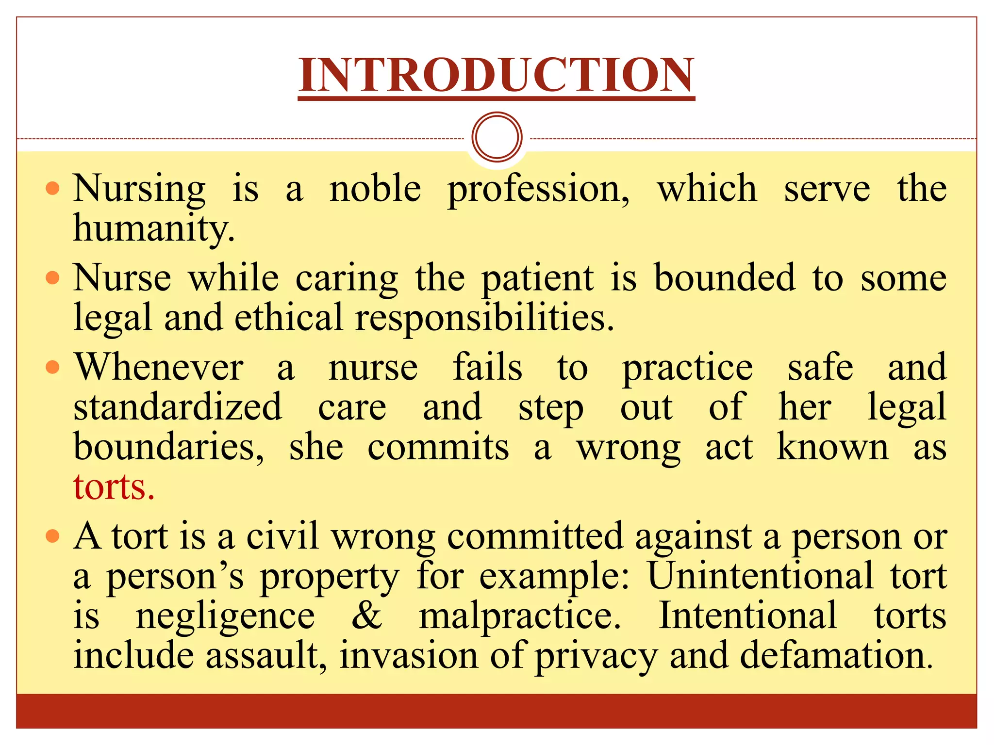 malpractice and negligence | PPTX