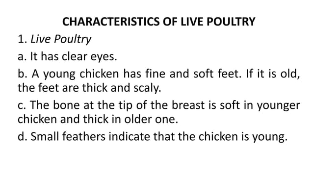PPT on market forms of poultry.pptx | Birds | Pets