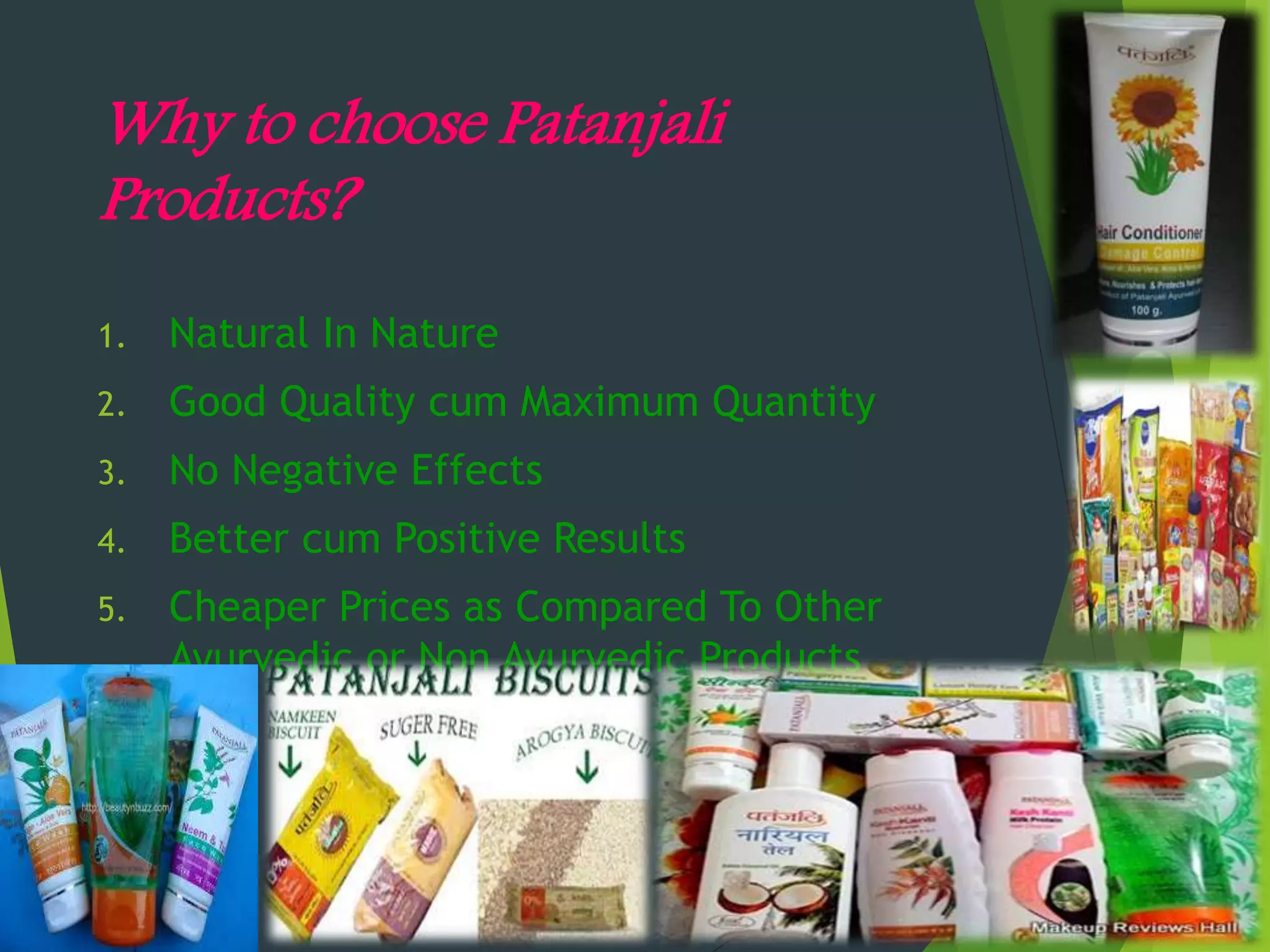 Presentation on Patanjali Ltd. | PPTX