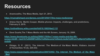 Ppt on mass communication and media studies. | PPT