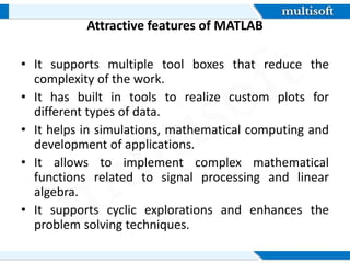 MATLAB Training Online | PPTX