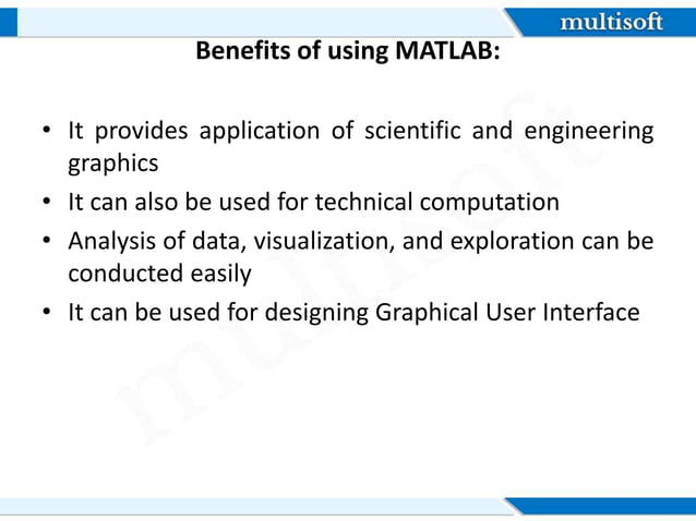 MATLAB Training Online | PPTX | Computing | Technology & Computing