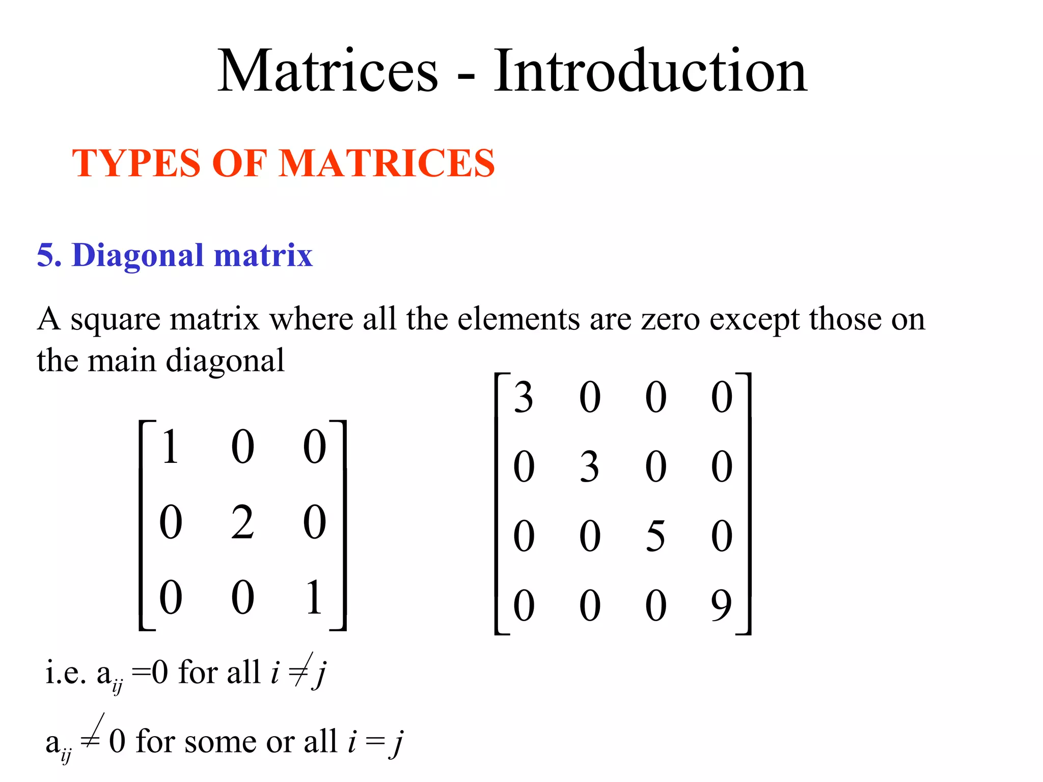 Ppt on matrices and Determinants | PPT