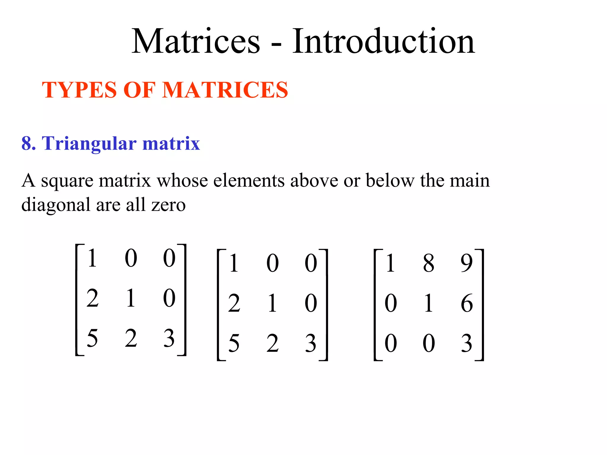 Ppt on matrices and Determinants | PPT