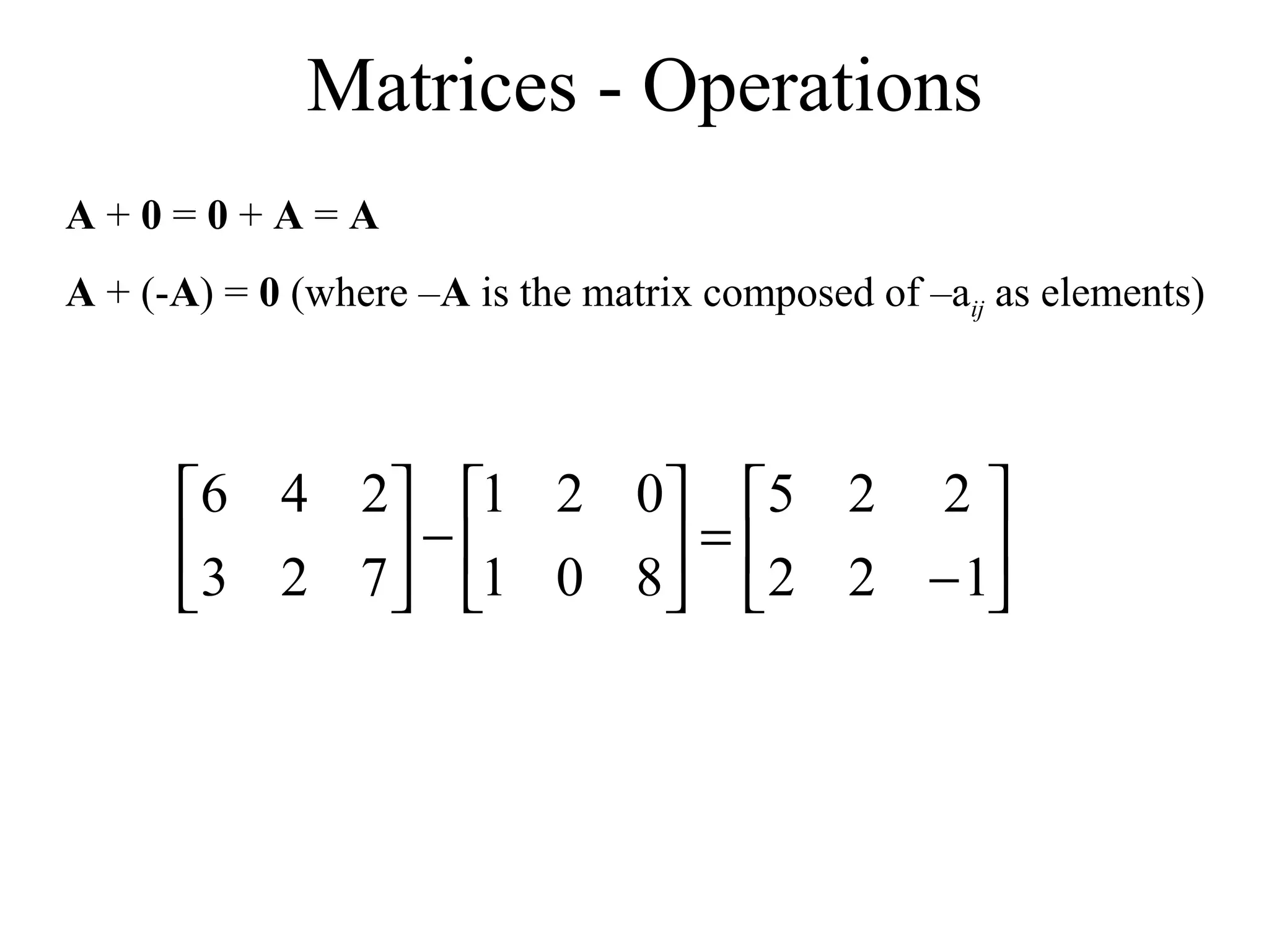 Ppt on matrices and Determinants | PPT