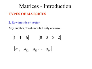 Ppt on matrices and Determinants | PPT