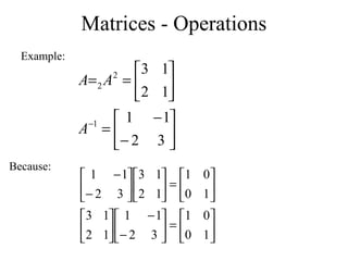 Ppt on matrices and Determinants | PPT